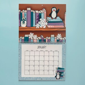 2025 Bookish Wall Calendar, Calendar for Readers and Book Lovers - Etsy