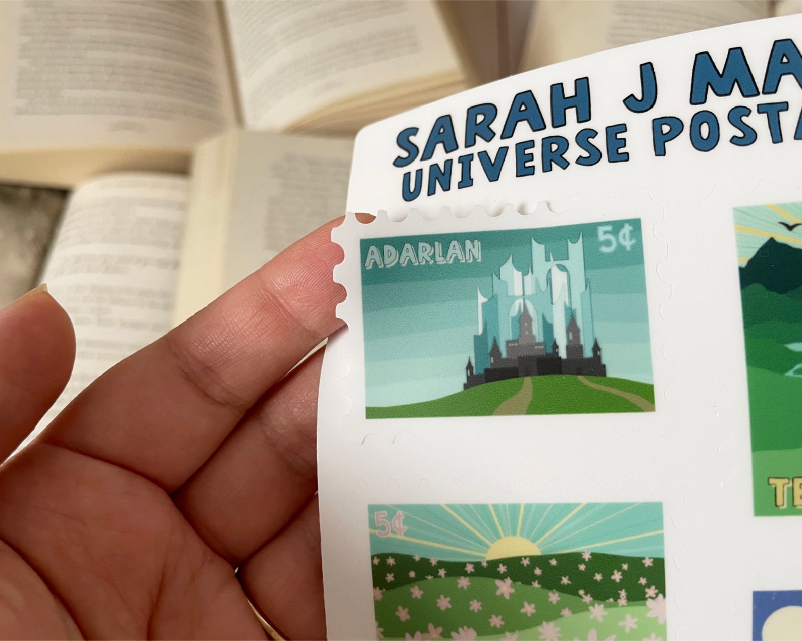 Sarah J Maas Universe Sticker Sheet Five Waterproof Stickers - Etsy