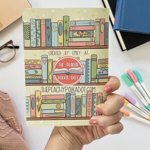 Mini Reading Journal, 5x7 Inch Mini Journal for Readers, Track up to 30 ...