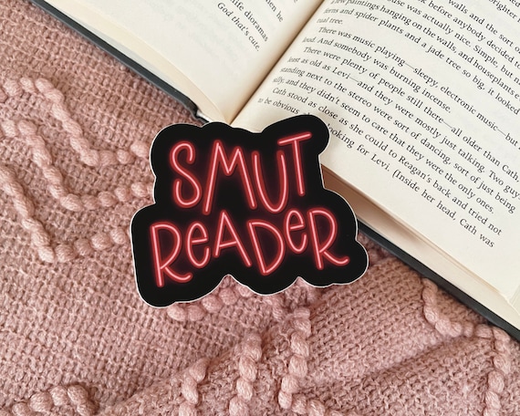 Smut Reader Neon Sign Sticker - Etsy