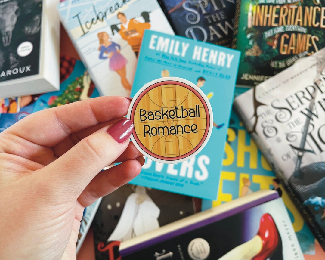 Basketball Romance Sticker, Sports Romance Book Trope Sticker, 2inch ...