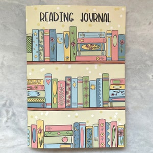 Mini Reading Journal, 5x7 Inch Mini Journal for Readers, Track up to 30 ...