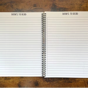 Reading Journal, the Perfect Journal for Readers, Track up to 50 Books ...