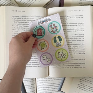 Heartstopper Inspired Sticker Sheet, Pastel Graphic Novel Stickers ...