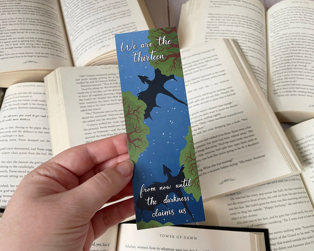 We Are the Thirteen Bookmark, Inspired by the Throne of Glass Series by ...