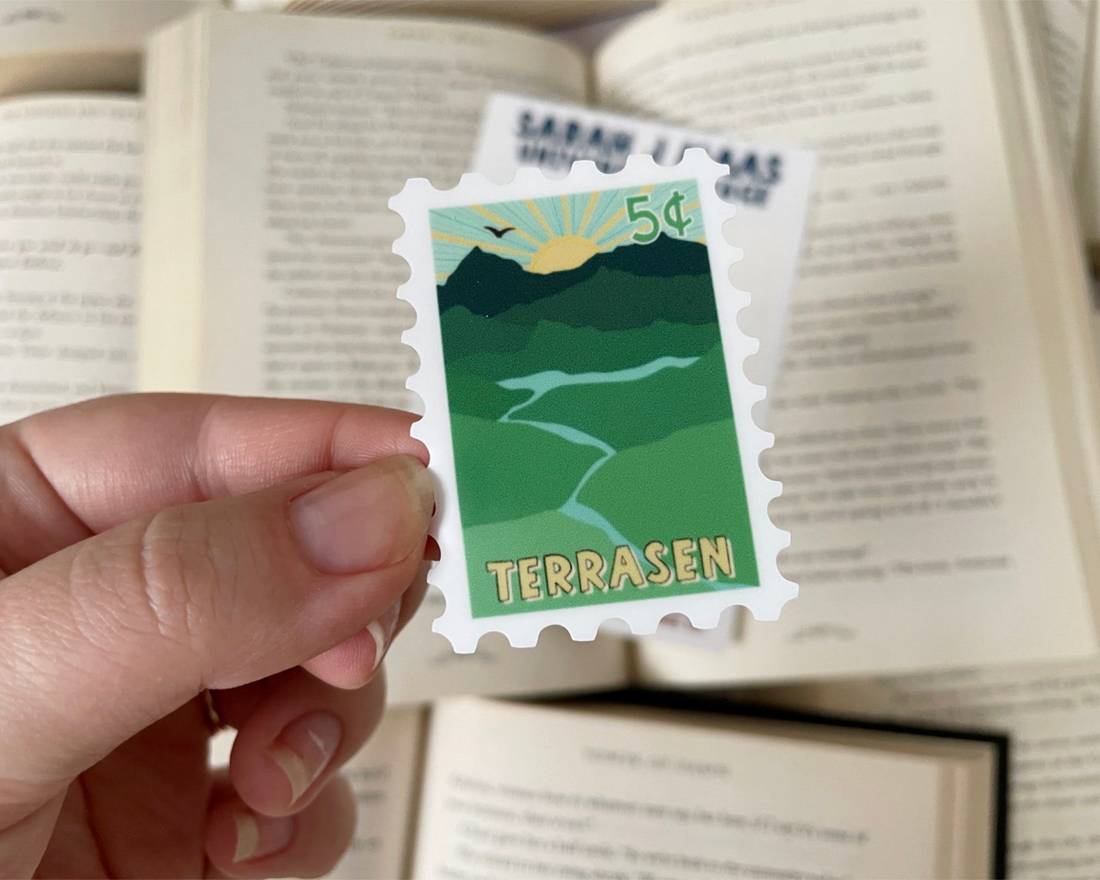 Sarah J Maas Universe Sticker Sheet Five Waterproof Stickers - Etsy