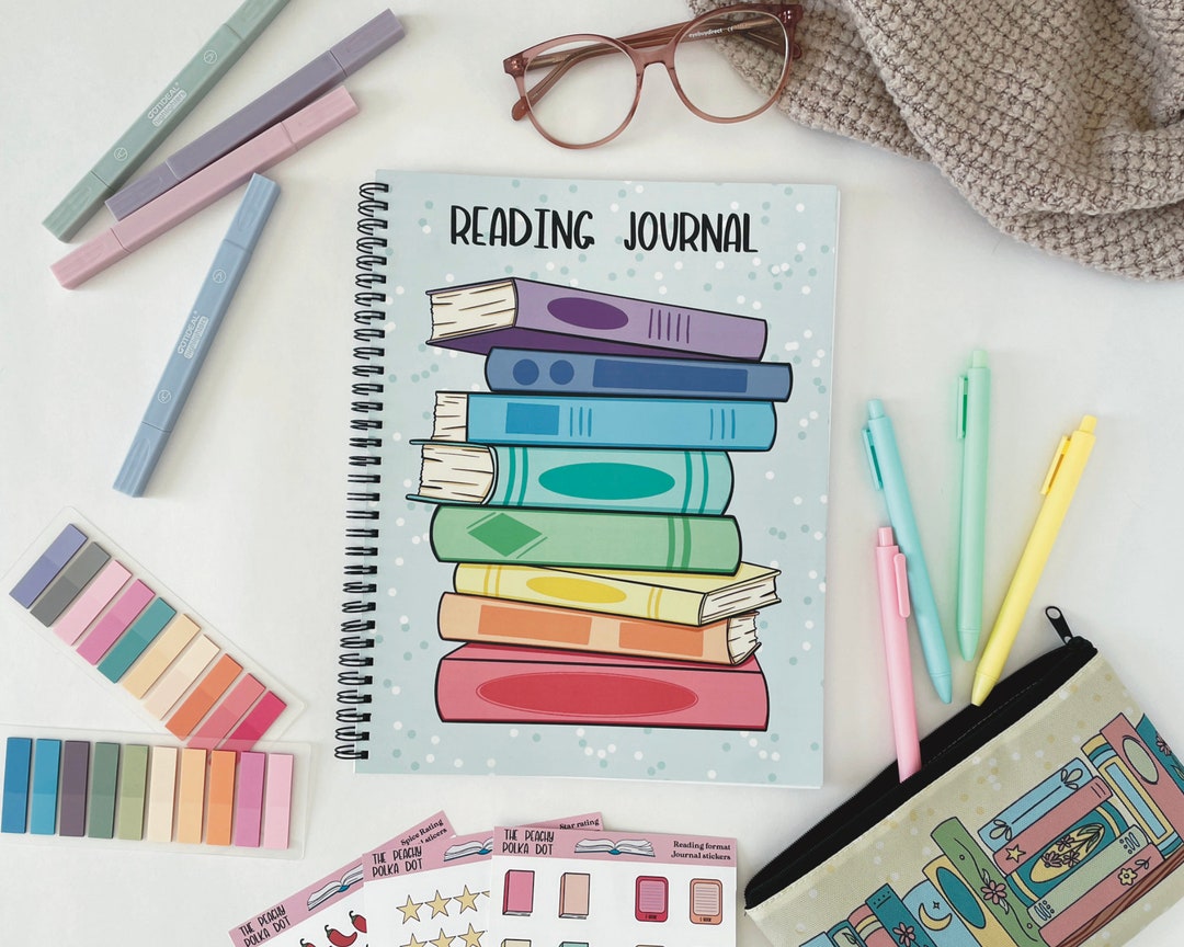 Reading Journal, the Perfect Journal for Readers, Track up to 50 Books ...