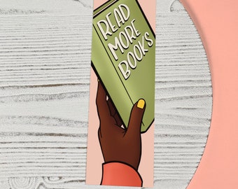 Read More Books Sticker Gift for Book Lovers Bookish Sticker | Etsy