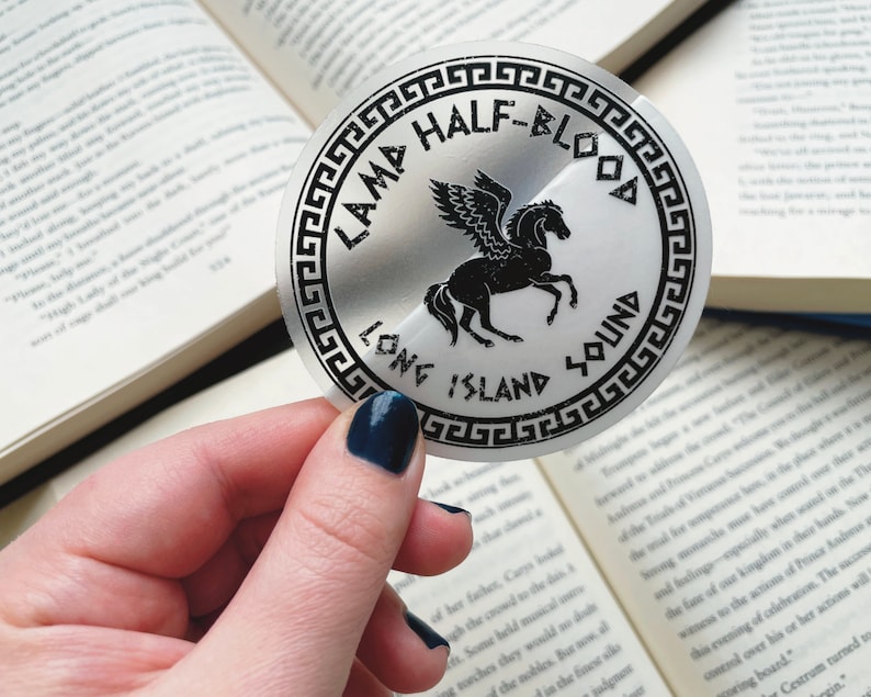 Camp Half-blood Clear Sticker Inspired by the Percy Jackson - Etsy