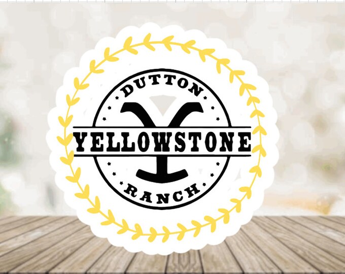 Yellowstone Rip Decal - Etsy