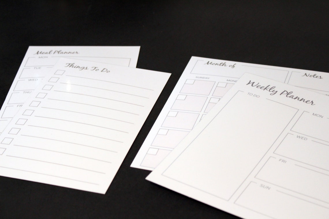 Dry Erase Magnetic to Do List Simple Daily Planner Reusable - Etsy