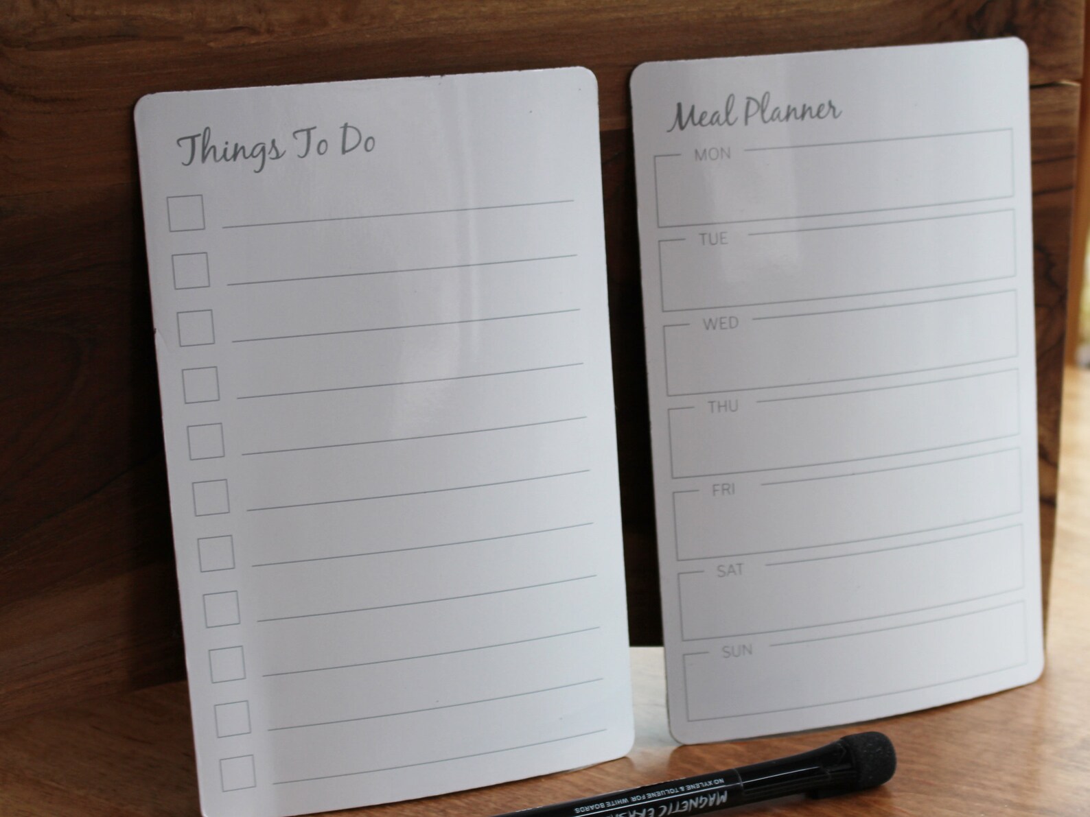 Dry Erase Magnetic to Do List Simple Daily Planner Reusable - Etsy