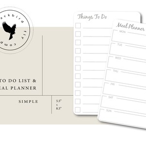 Dry Erase Magnetic to Do List, Simple Minimalist Daily Planner ...