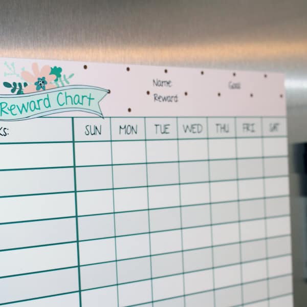 Rewards Chart for Good Behavior - Etsy