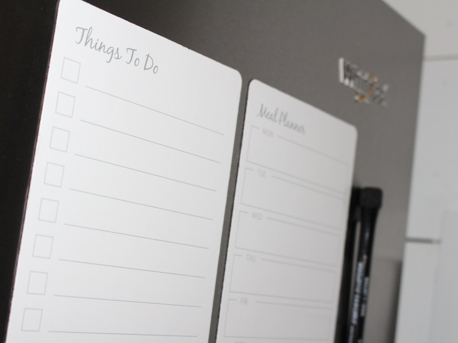 Dry Erase Magnetic to Do List Simple Daily Planner Reusable - Etsy