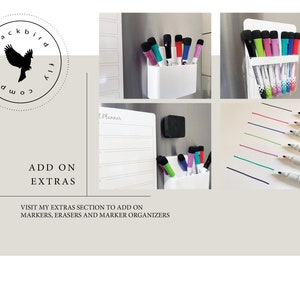 Dry Erase Magnetic to Do List, Simple Minimalist Daily Planner ...