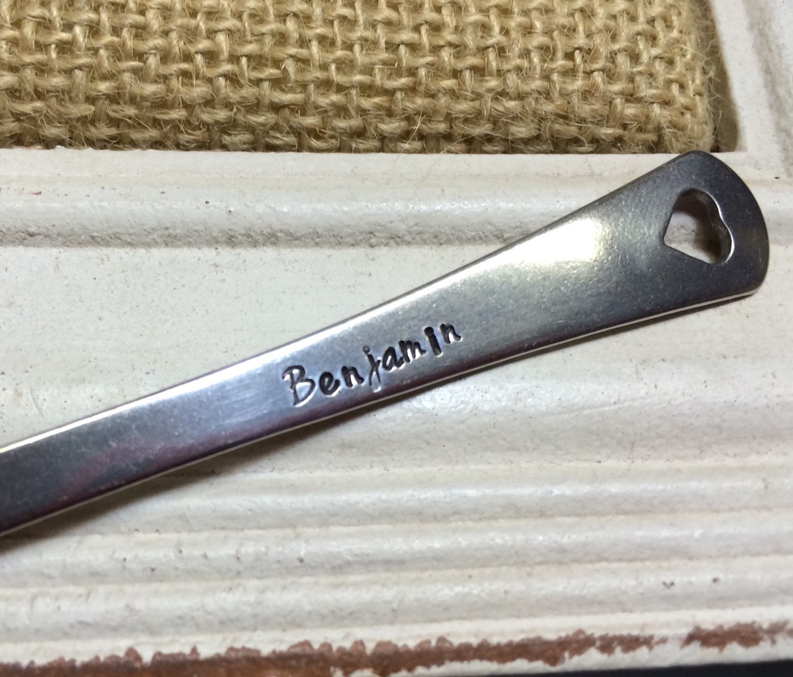 Personalized Baby Spoons Keepsake Baby Spoon Hand Stamped Baby Spoon ...