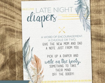 Diaper Decorating Sign - Etsy