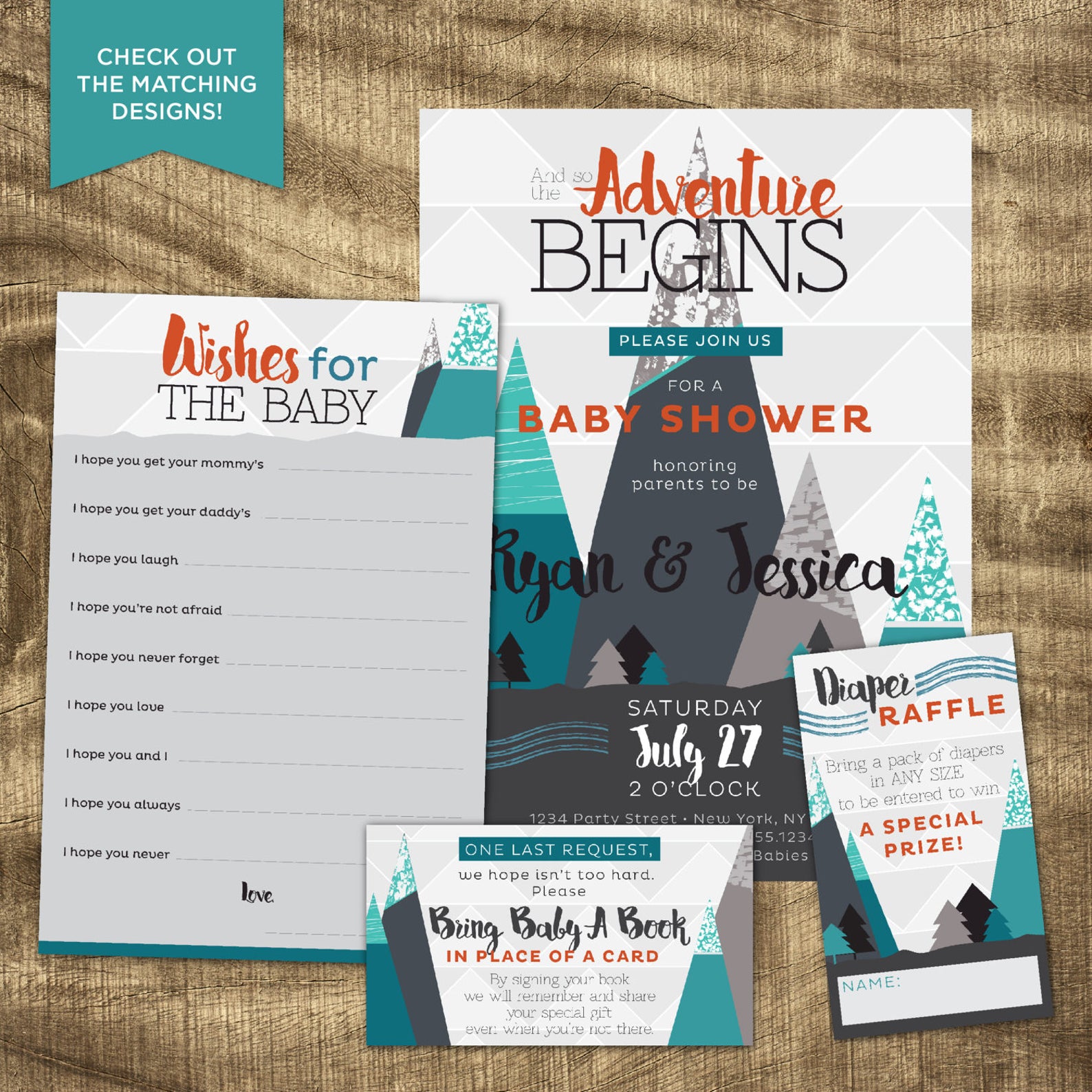 Adventure Baby Shower Invitation Baby Boy Shower Decor Baby - Etsy