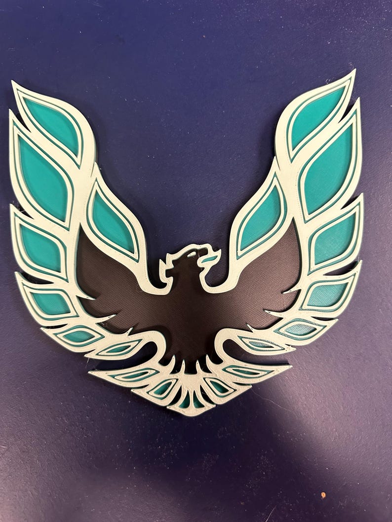Pontiac Firebird Trans Am 3d Printed Logos/magnets - Larger Formats ...