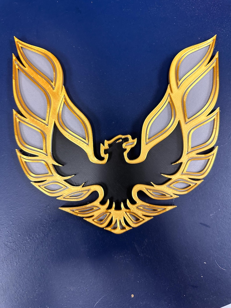 Pontiac Firebird Trans Am 3d Printed Logos/magnets - Larger Formats ...
