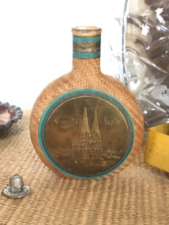 RARE German 4711 Perfume Bottle with Koln Cathedral - Gem