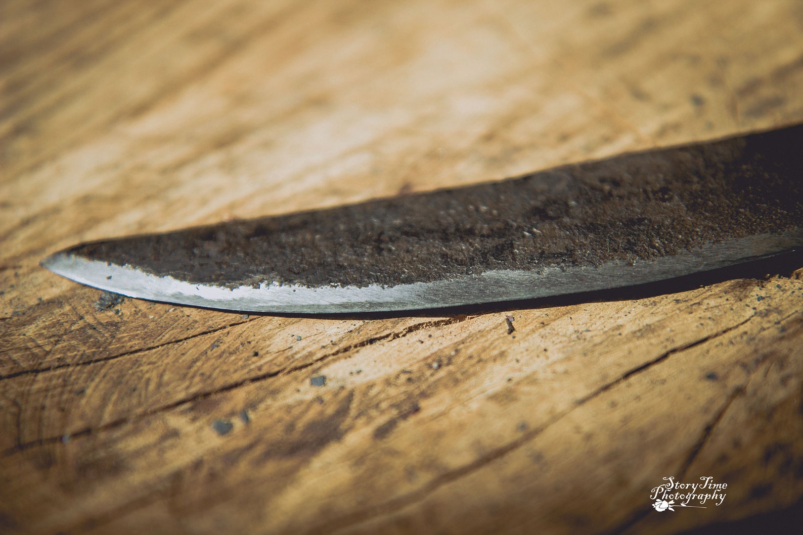 Hand Forged Hunting Knife, Rustic Hunting Knife, Manly Gift, Utility ...