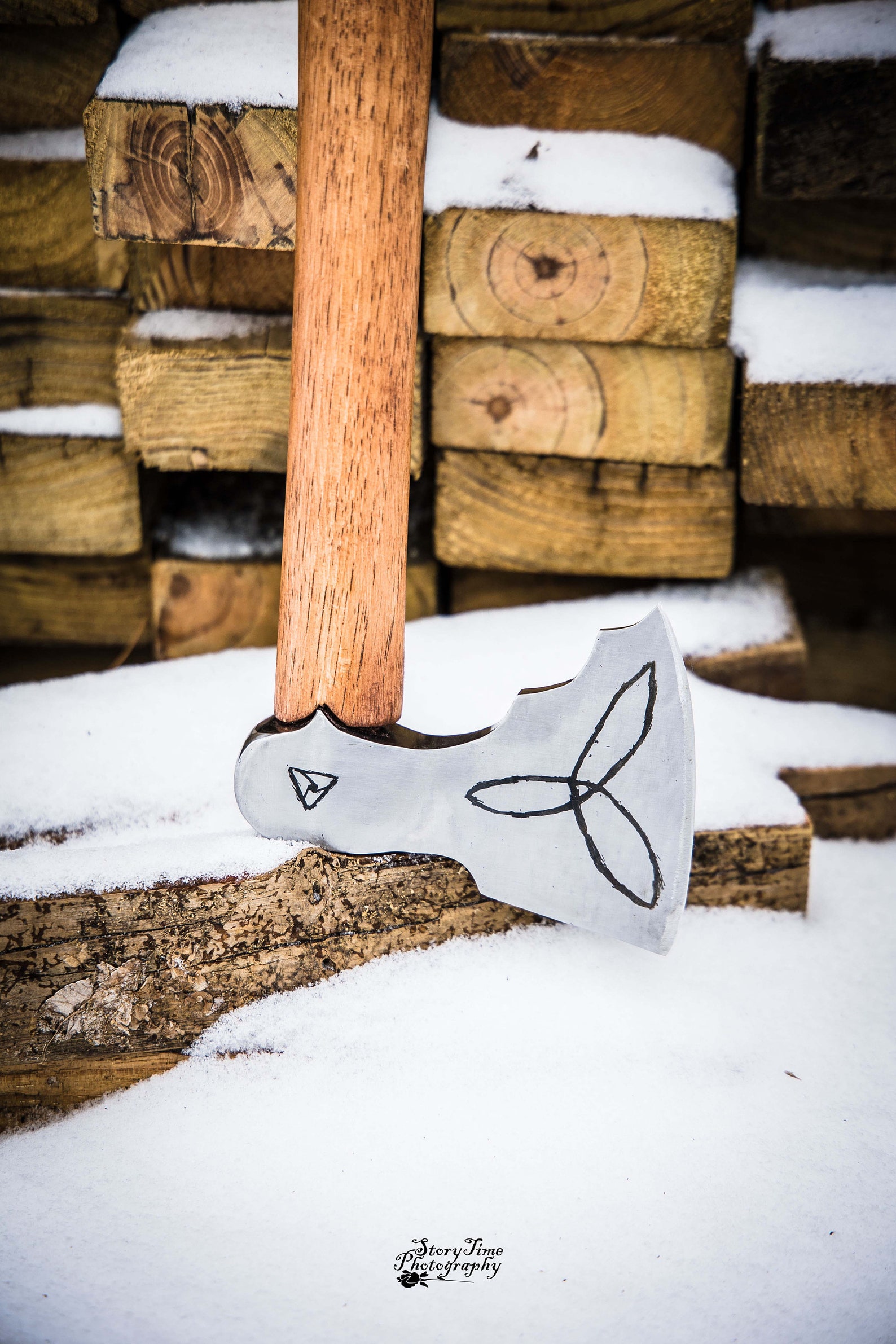 Celtic Axe (hand Forged, Custom Made) - Etsy