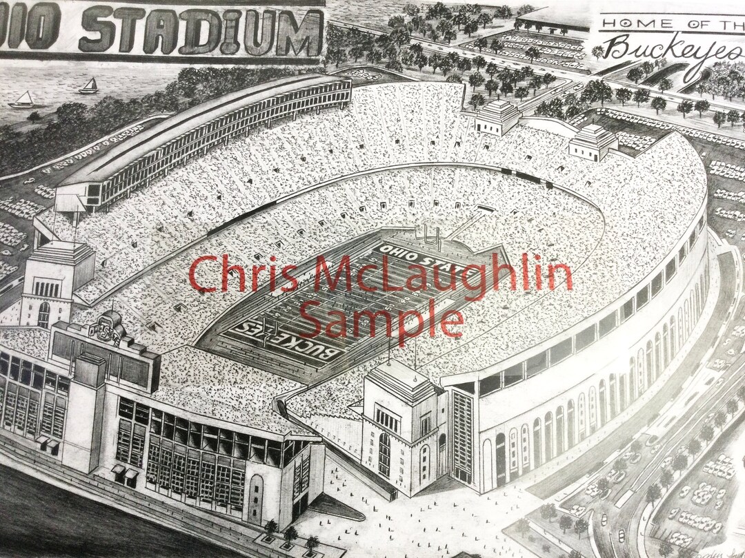 Ohio State Stadium - Etsy
