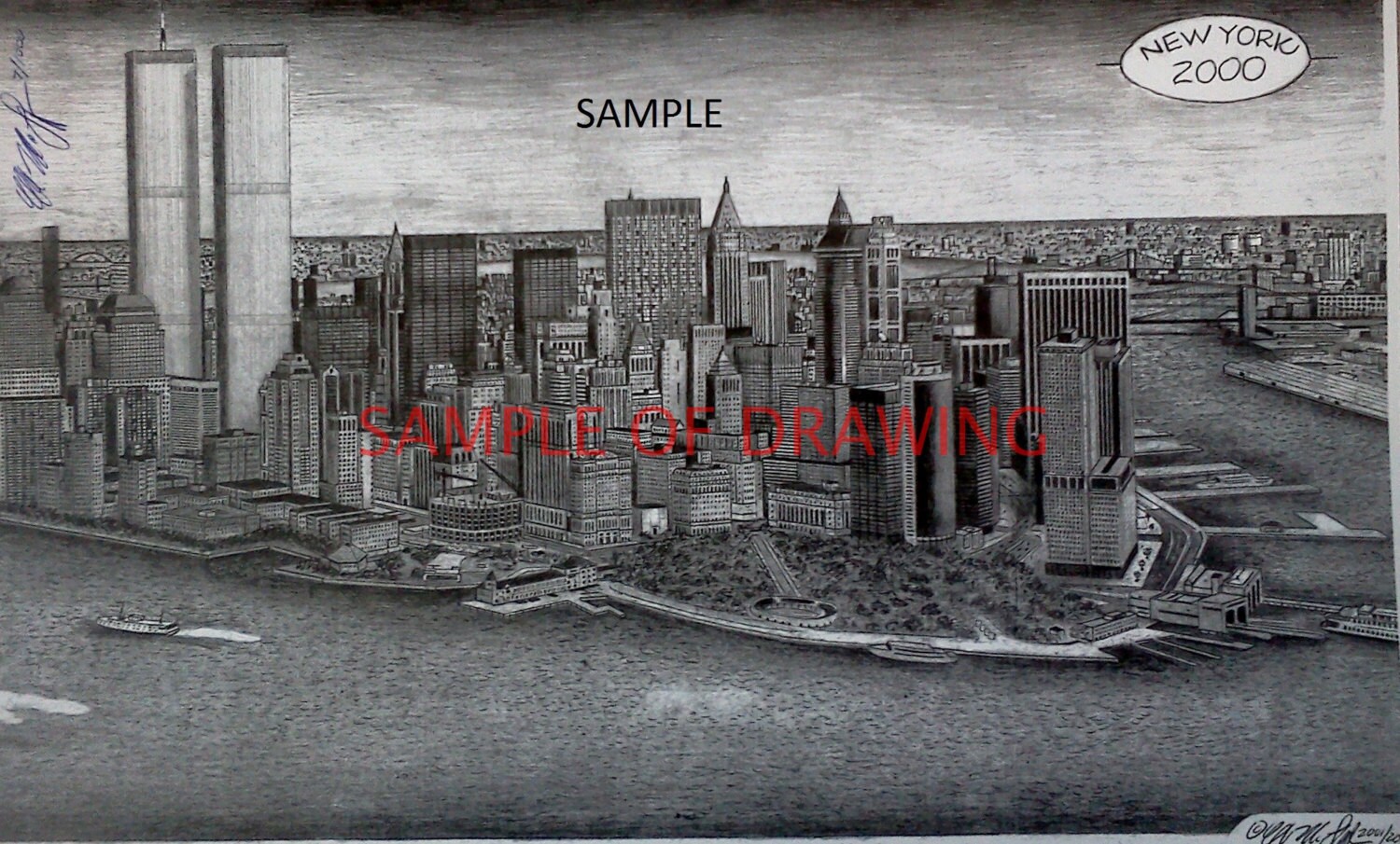 New York Year 2000 - Etsy