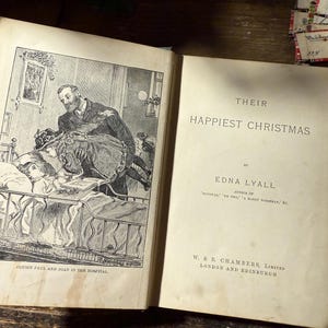 The Happiest Christmas Antique Victorian Book - Etsy