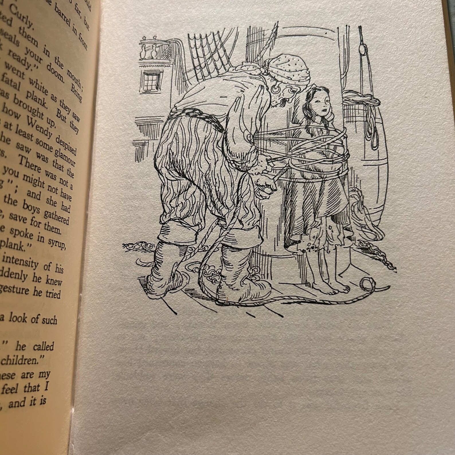 Peter Pan by J M Barrie Illustrated by Nora S Unwin 1967 Book - Etsy