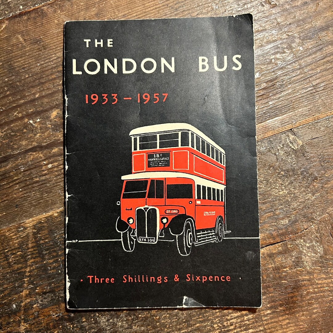 The London Bus 1933-1957 Kennedy Basil and Marshall - Etsy