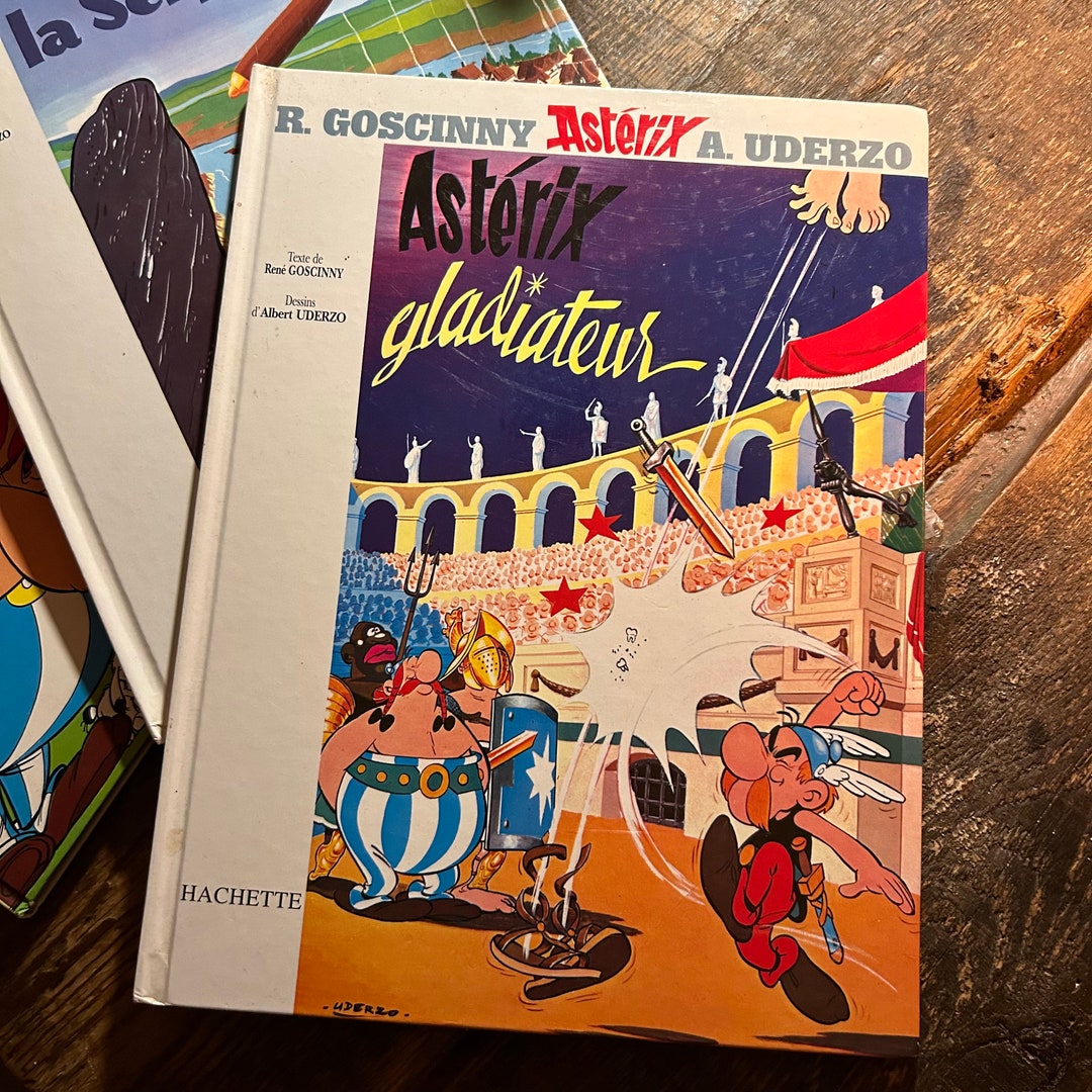 French Language Asterix Antique Vintage Books Rare and Collectable - Etsy