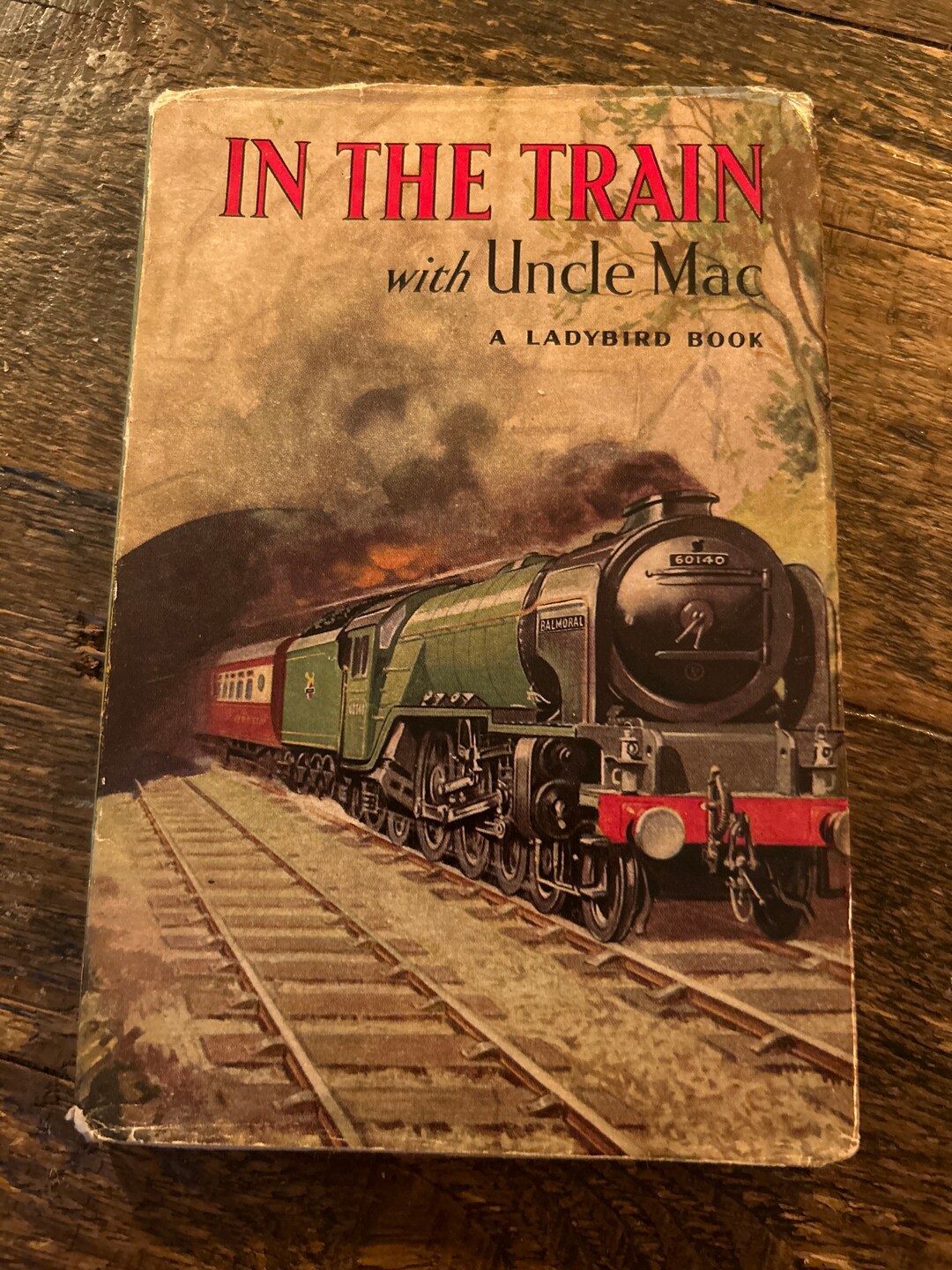 Antique Train Book Ladybird in the Train With Uncle Mac Derek Mcculloch ...