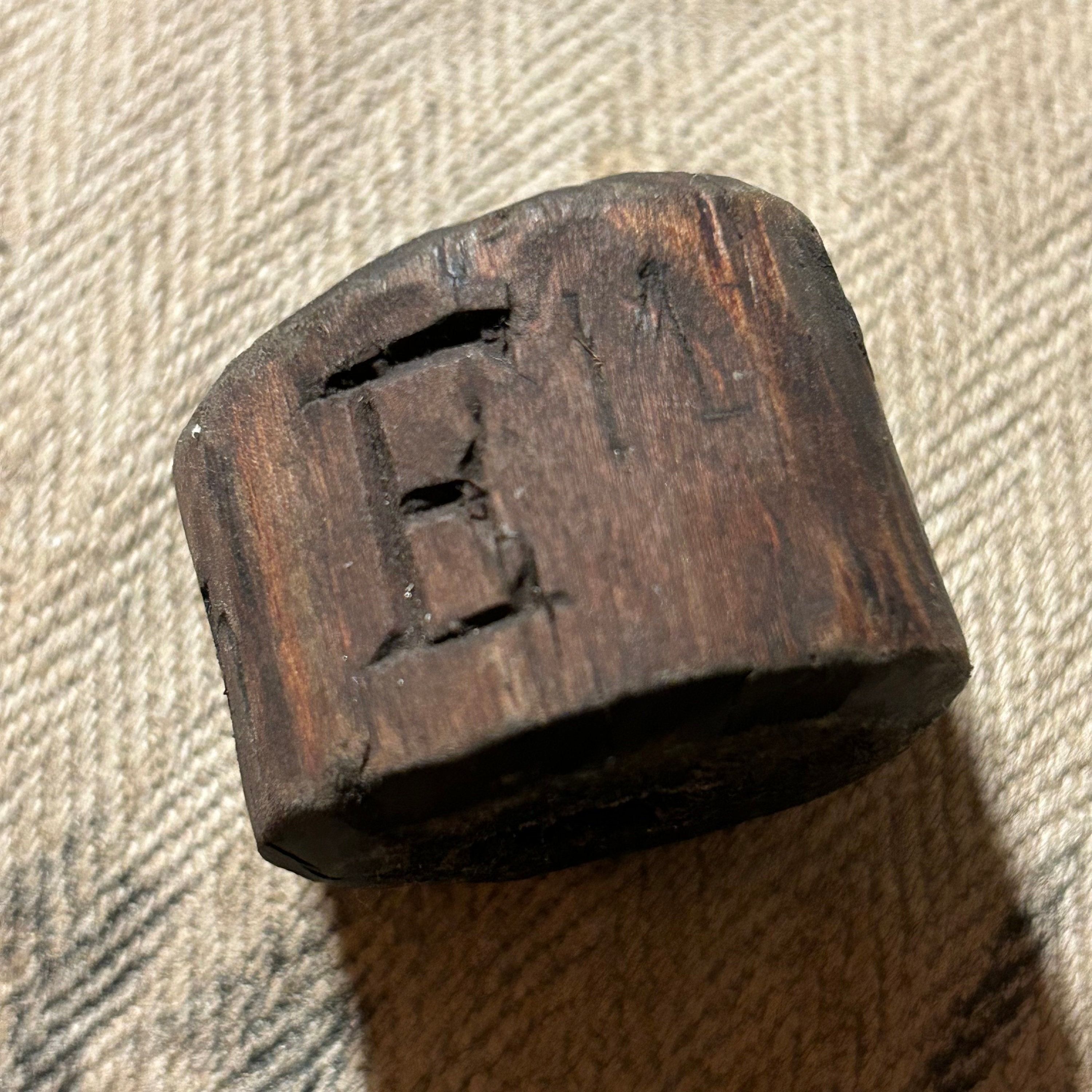 Antique Wooden Fishing Float With Carved Lettering - Etsy