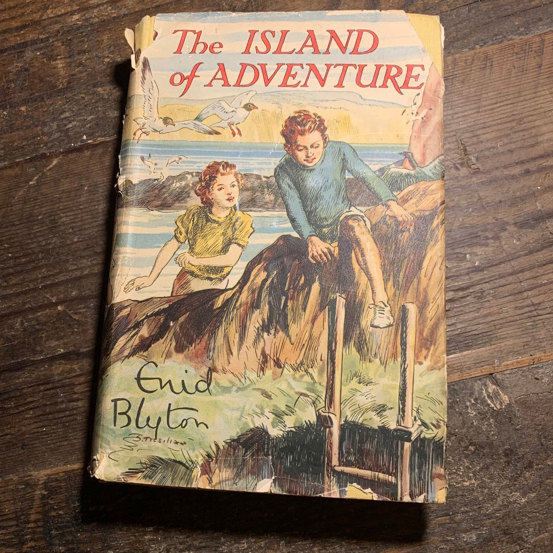 Enid Blyton Antique 1949 the Island of Adventure Book - Etsy