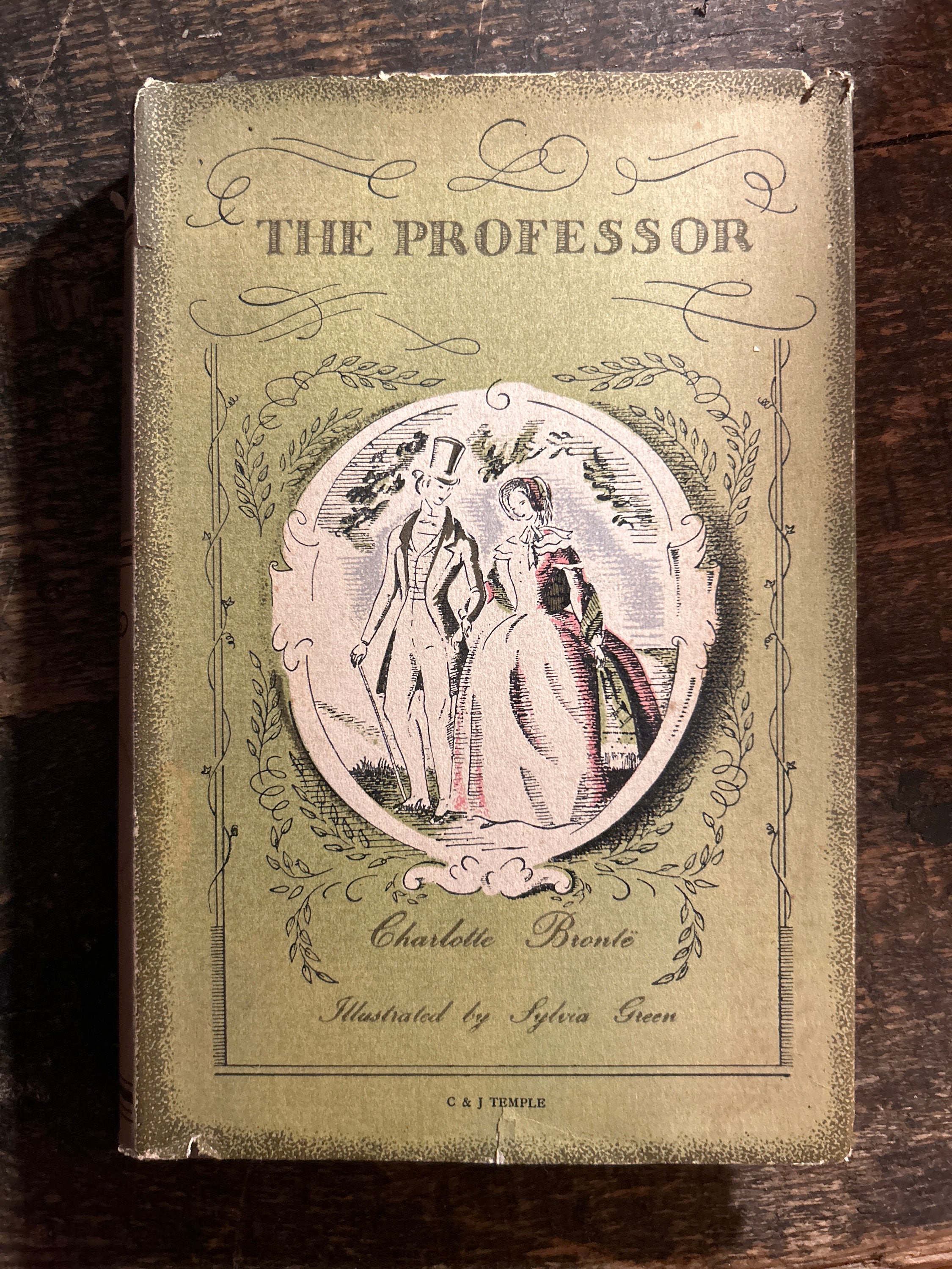 The Professor by Charlotte Brontë 1947 Antique Book - Etsy