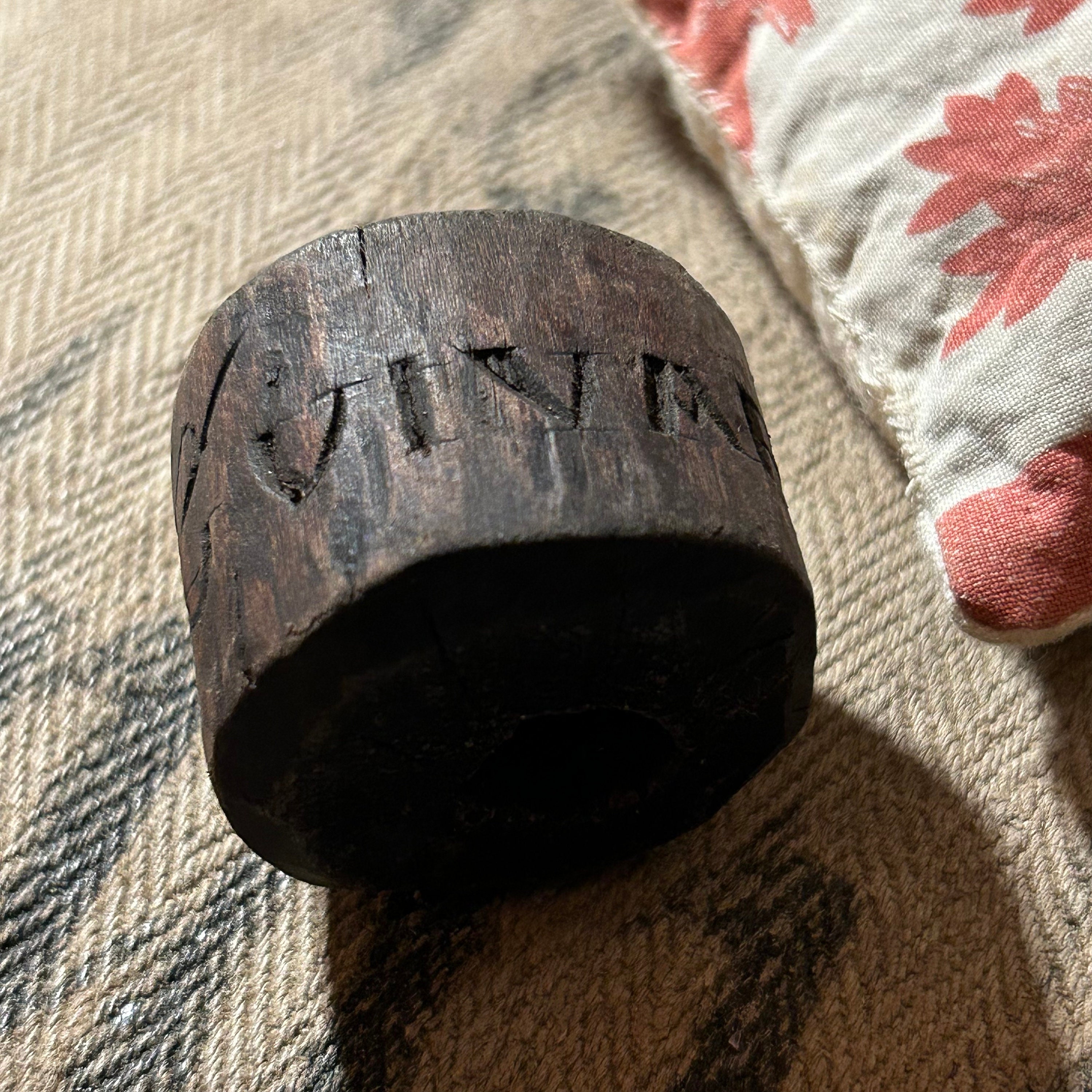 Antique Wooden Fishing Float With Carved Lettering - Etsy