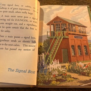 Antique Train Book Ladybird in the Train With Uncle Mac Derek Mcculloch ...