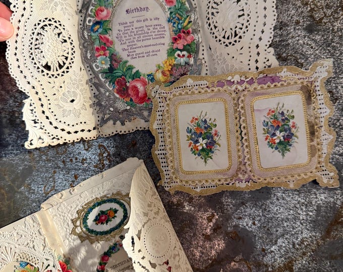 Victorian Antique Cards - Etsy