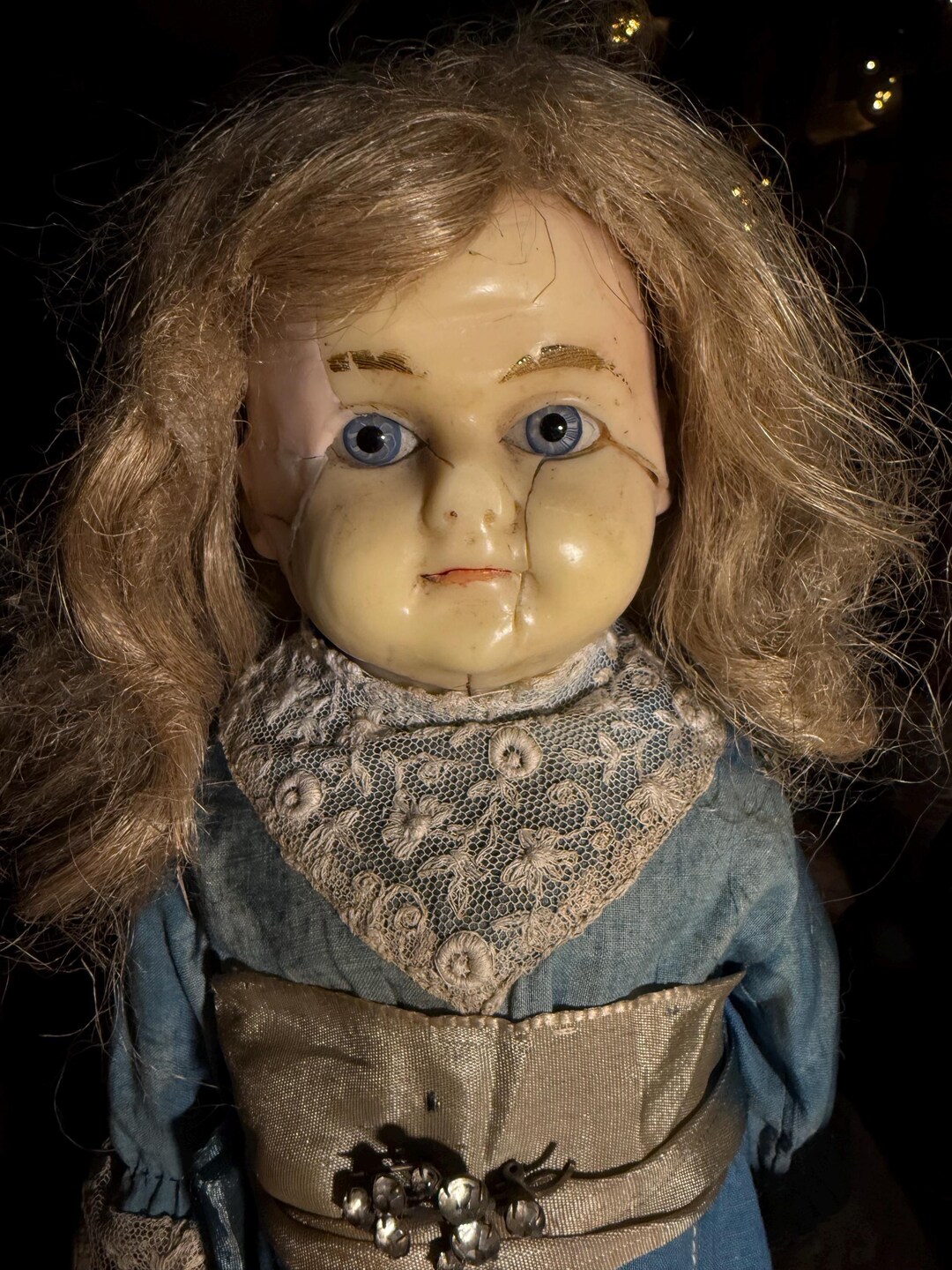 Antique Wax Haunted Looking Creepy Lovely Doll - Etsy