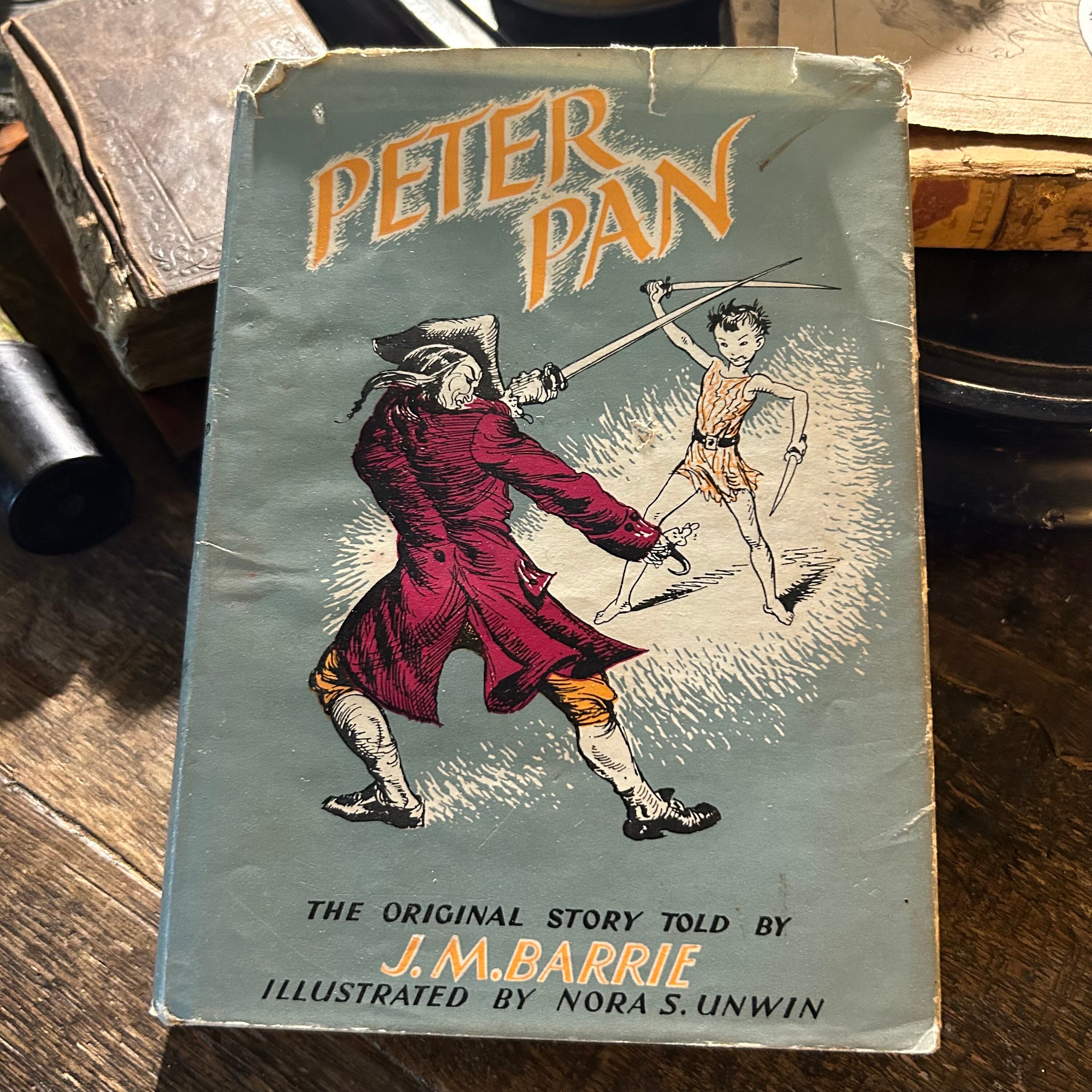 Peter Pan by J M Barrie Illustrated by Nora S Unwin 1967 Book - Etsy