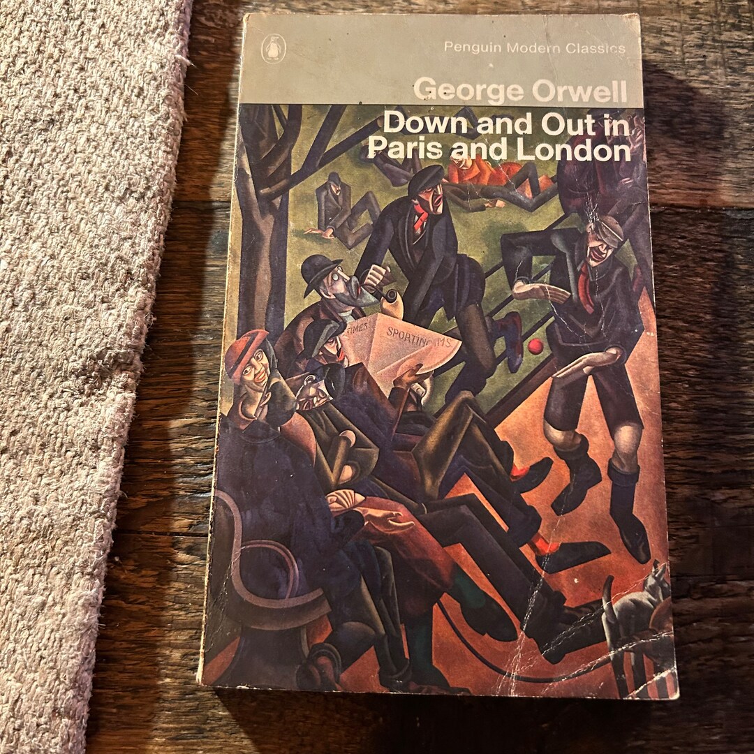 George Orwell Down and Out in Paris and London Penguin Book - Etsy