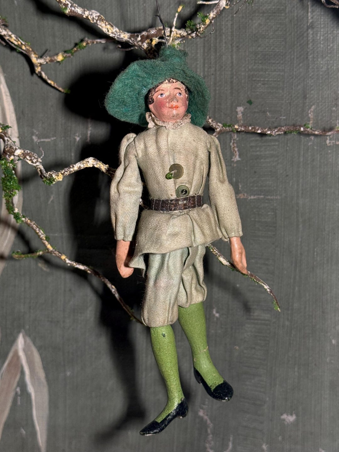 Early Antique Woodsman Puppet - Etsy