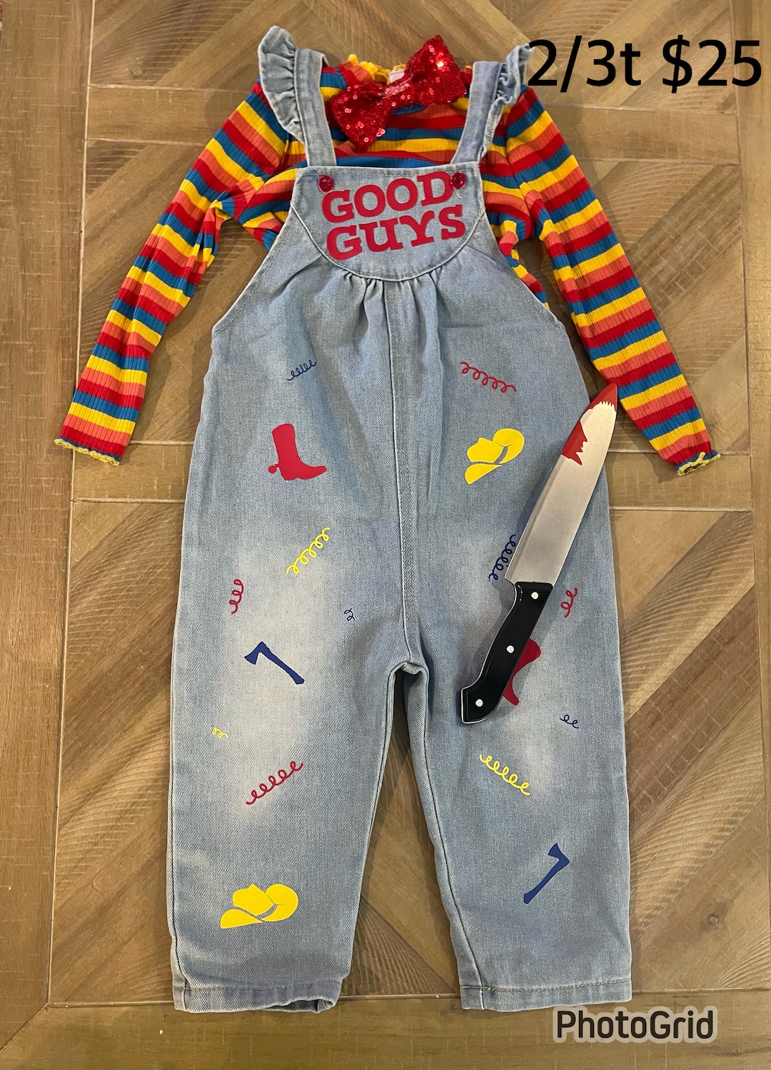 Chucky Inspired Halloween Costume Set - Etsy