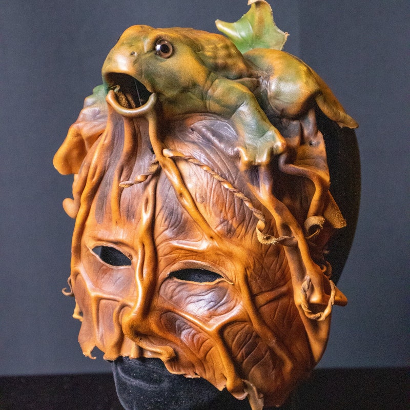Frog Mask - Etsy