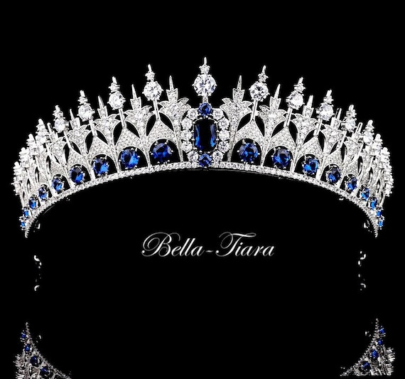 Blue Wedding Tiaras
