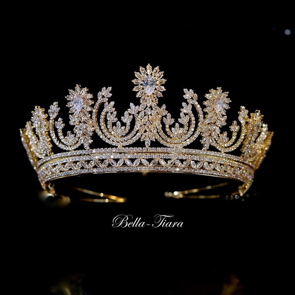 Gold Wedding Tiara - Etsy