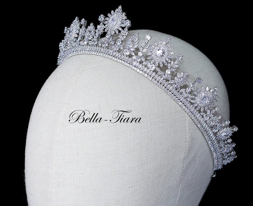 Swarovski Crystal Tiara Crystal Wedding Tiara Wedding Crown | Etsy